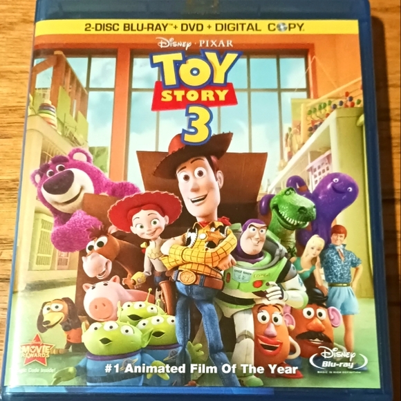 Pixar | Media | Disney Pixar Toy Story 3 On Bluray Dvd Digital Copy ...